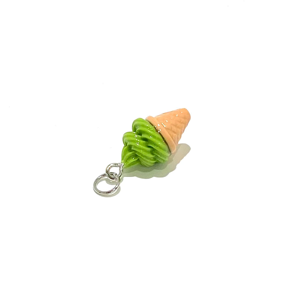 Matcha Soft Serve Charm – Angela Jewellery Australia